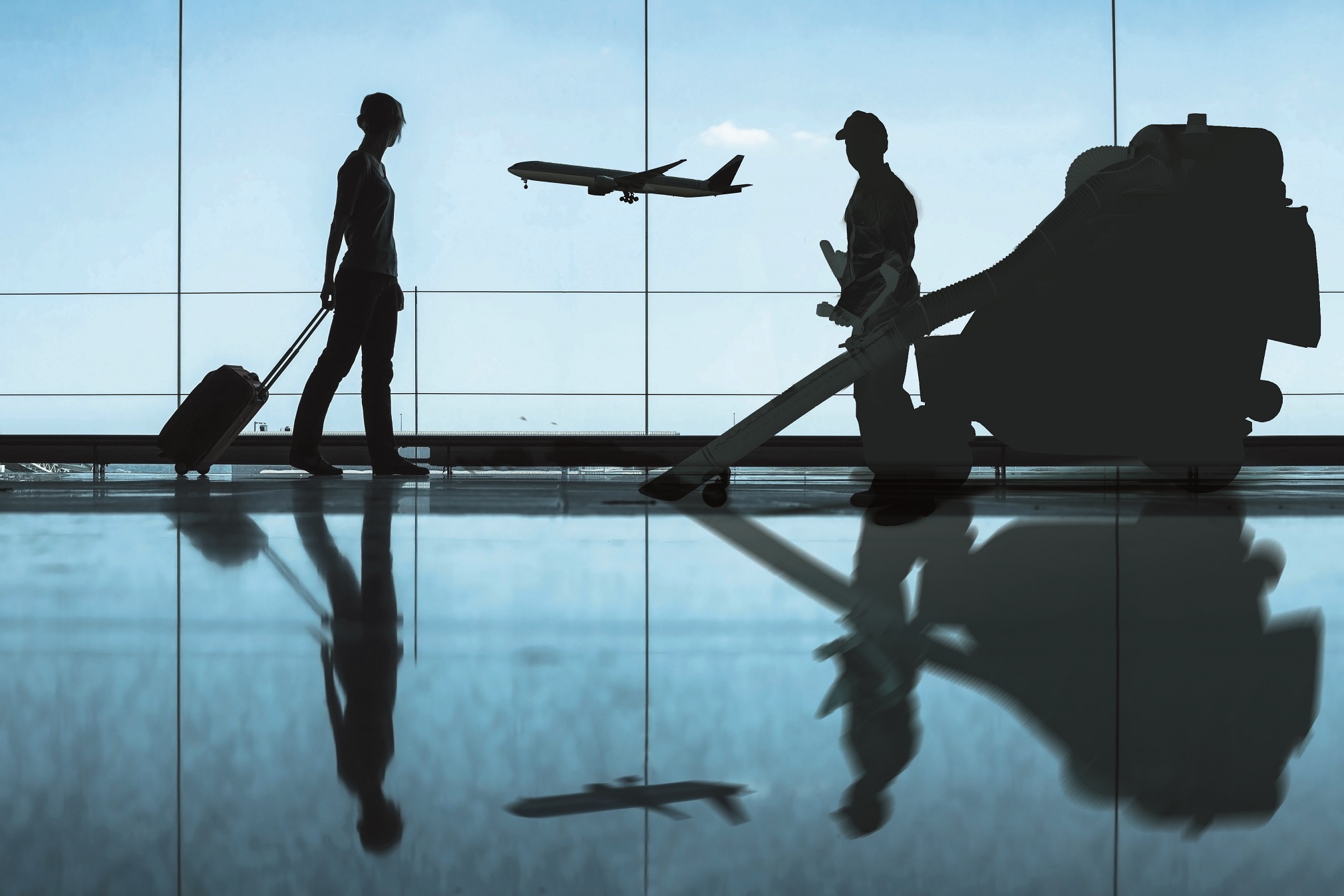 Glutton® delivers the benefits of cleanliness in airports