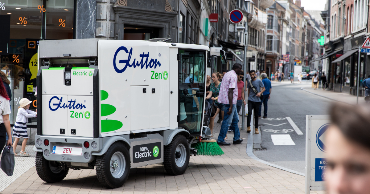 Avantages balayeuse de voirie Glutton® Zen® pour centres urbains